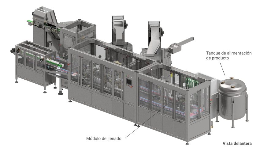 LÍNEA DE LLENADO / TAPADO / ENCAJADO DE PRODUCTOS FARMACÉUTICOS | Tecna ...
